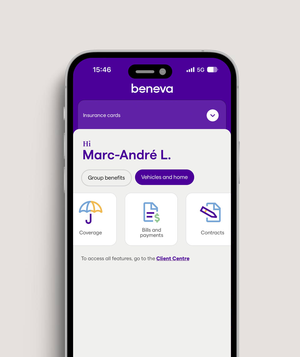 Beneva Mobile Application | Beneva